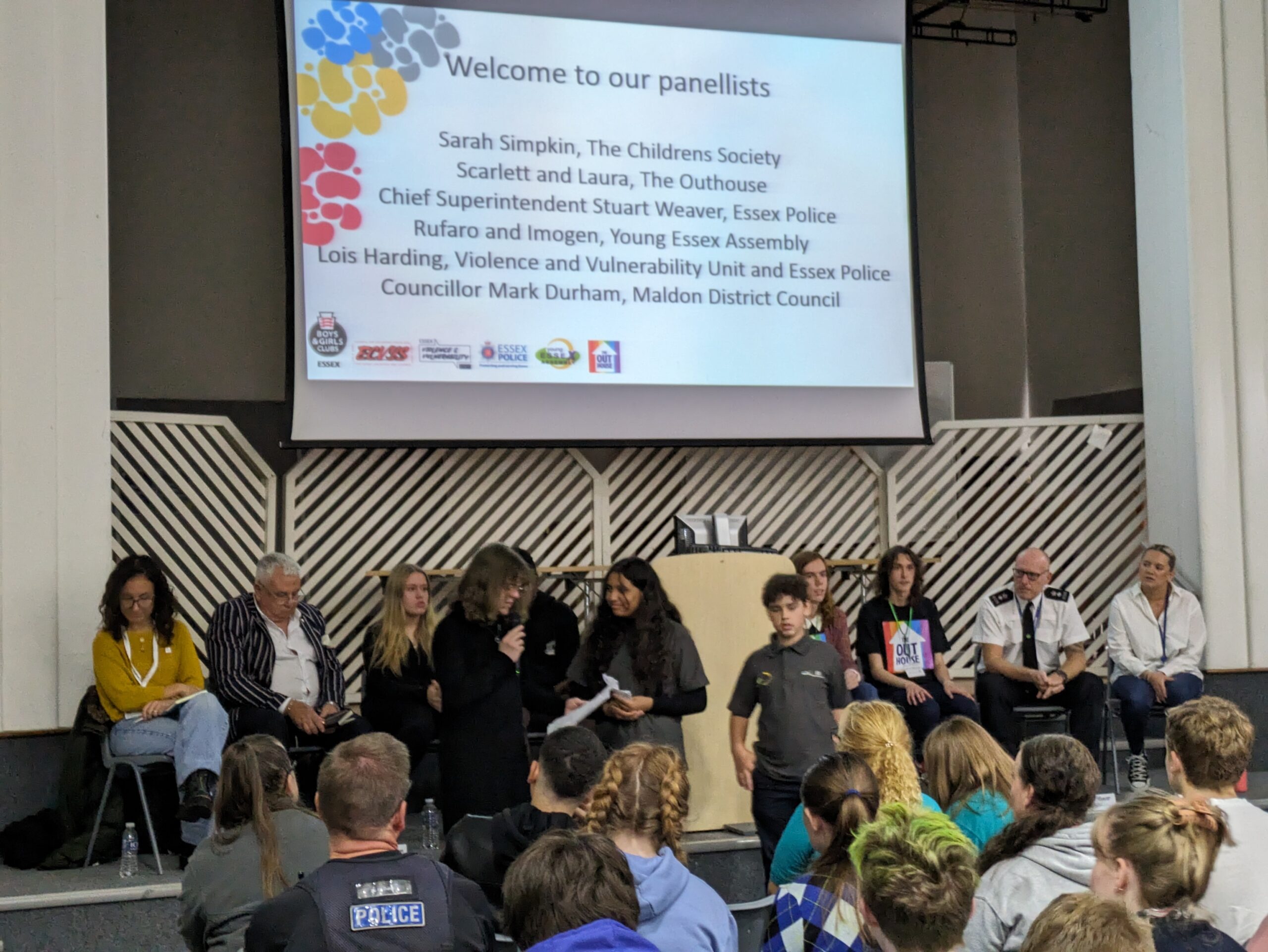 Youth Voice conference (Oct 2023) - Essex Violence and Vulnerability Unit