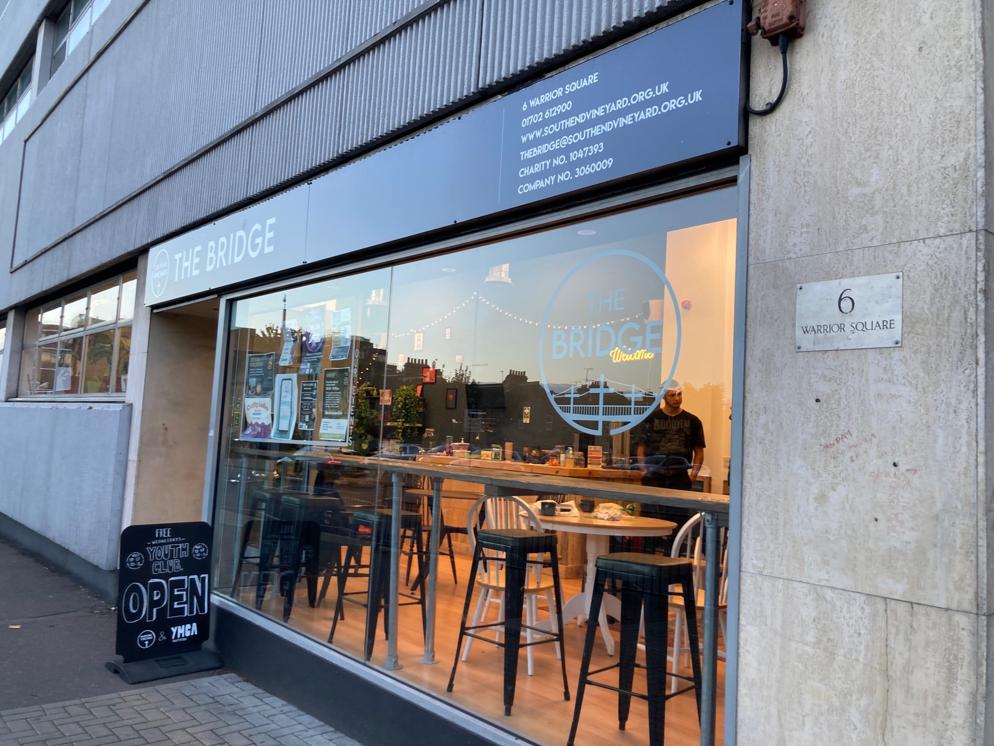 Southend Vineyard youth friendly cafe - Essex Violence and ...